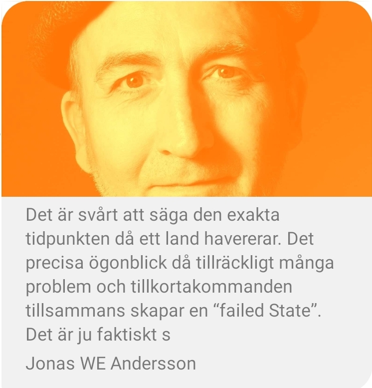 Sverige – en havererad nation – Jenny Piper