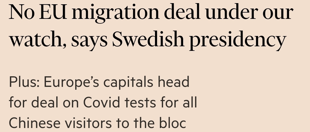 EU:s migrationspakt fortsätter skjutas på framtiden medan problemen hopar sig – Jenny Piper